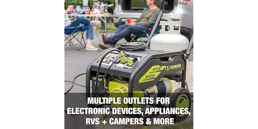 Sun Joe Portable Propane Generator