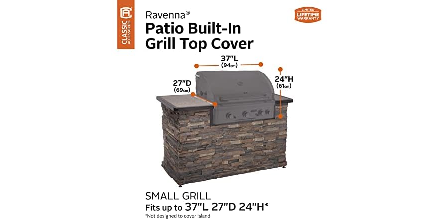 Classic Accessories BBQ Grill Top Cover