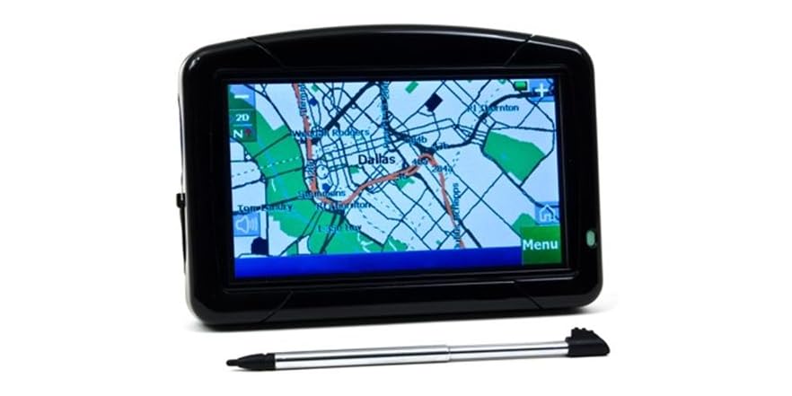 Omnitech 4.3” Portable GPS with Text to Speech