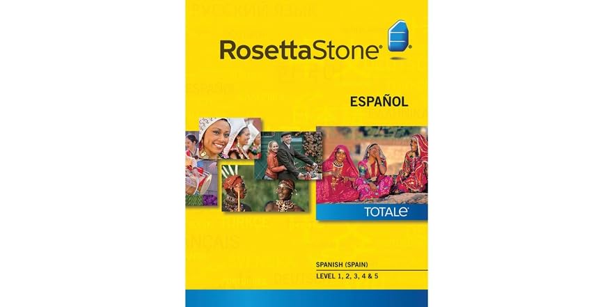 Rosetta Stone Levels 1-5 w/12mo Online Access