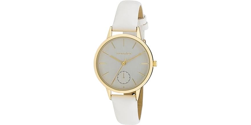 Vernier Women's Split Second Strap Watch