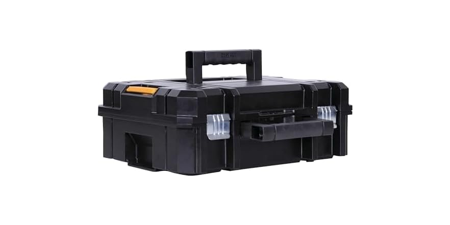 DEWALT TSTAK II Tool Box, 13 Inch, Flat