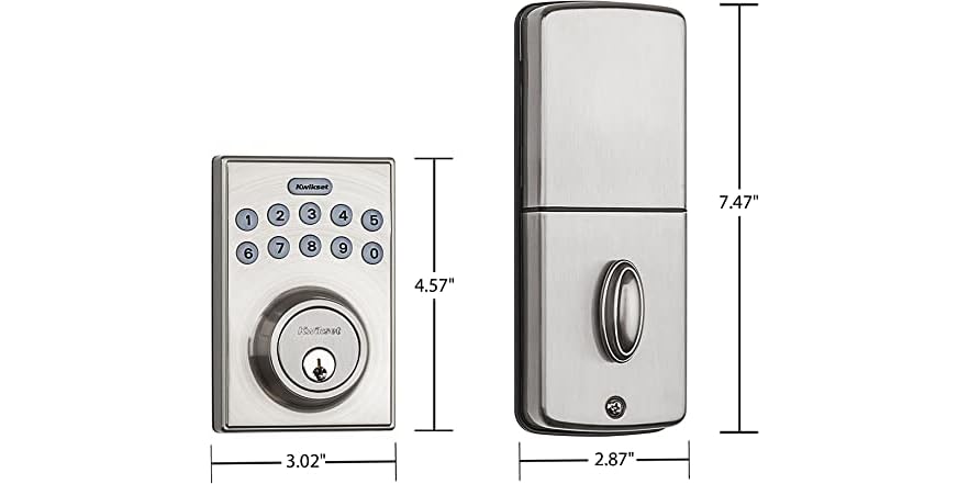 Kwikset Contemporary Electronic Keypad Deadbolt