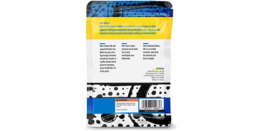 Gelbee Airsoft Gel BBS for Use
