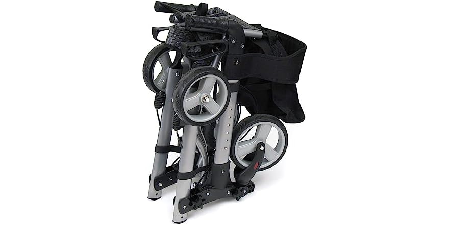 HealthSmart Walker Rollator with Seat