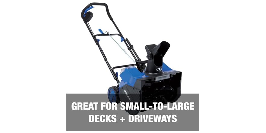 Snow Joe 24-Volt iON+ Snow Blower Bundle