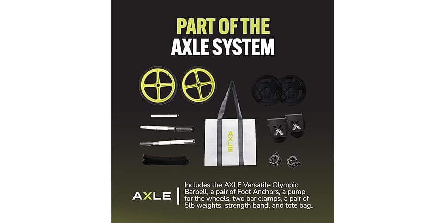 AXLE Home Gym Resistance Band 41" Long