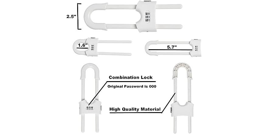 Child Proof Cabinet Door Code Locks