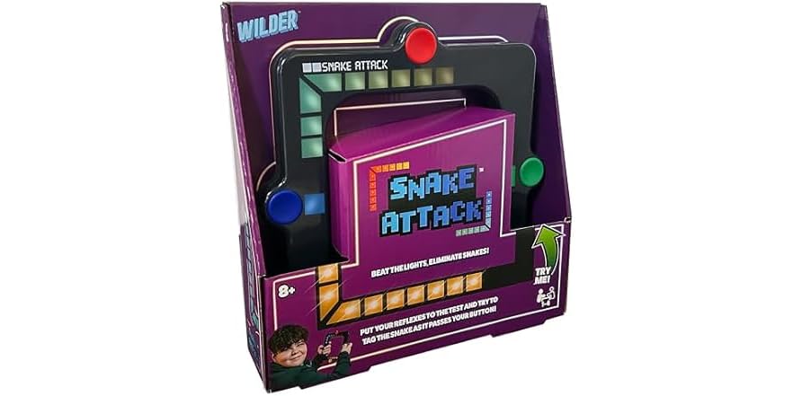 Snake Attack Electronic Handheld Game