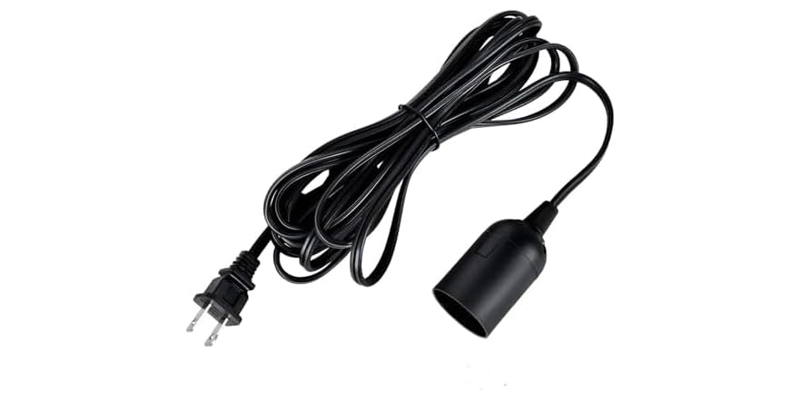 Simple Deluxe 15' Extension Cord with E26 Socket