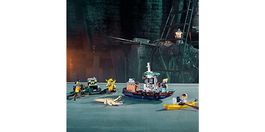 LEGO Hidden Side Wrecked Shrimp Boat Kit 310-pc.