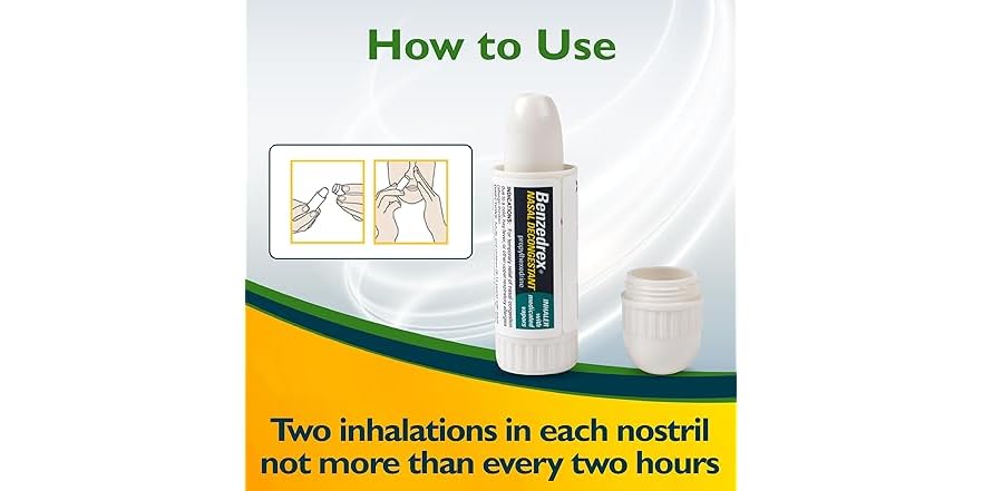 Benzedrex Nasal Decongestant Inhaler