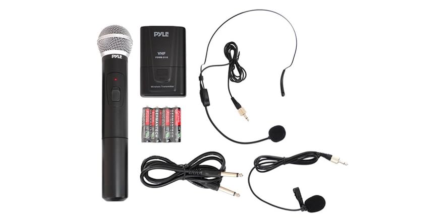 VHF Wireless Microphone Receiver System