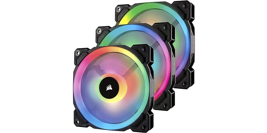 Corsair LL Series LL120 RGB 120mm Dual Light Loop Bundle (Open Box)
