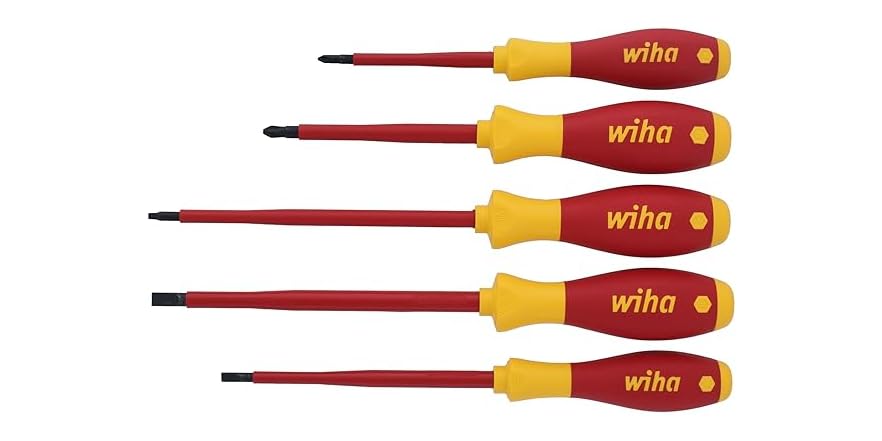 Wiha 5 Piece Screwdriver Set