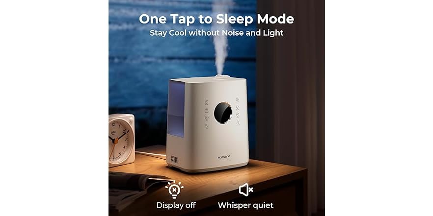 Homvana Humidifiers for Bedroom