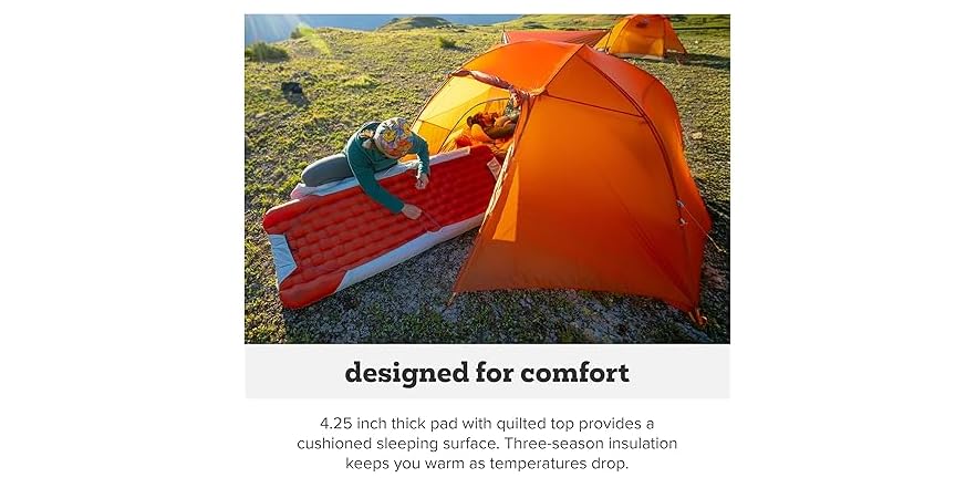 Big Agnes Rapide SL - Insulated Sleeping Pad, Long