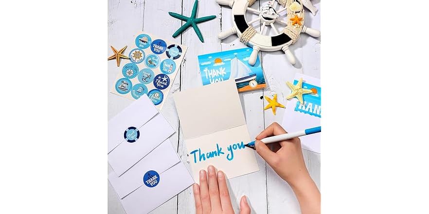 48 Pack Cruise Staff Thank You Cards