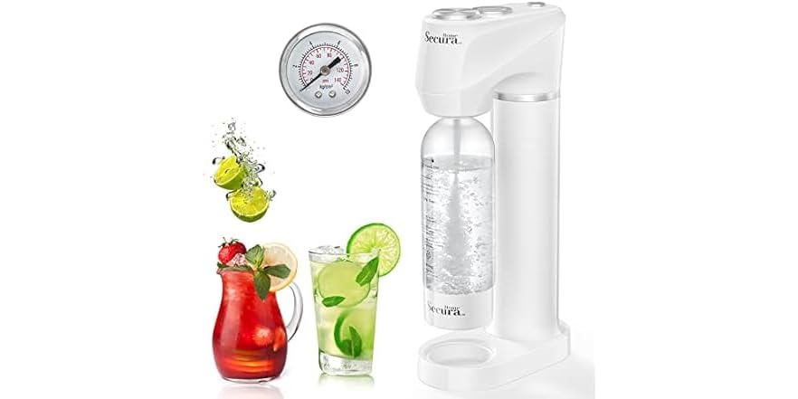 Secura Home Sparkling Water Machine