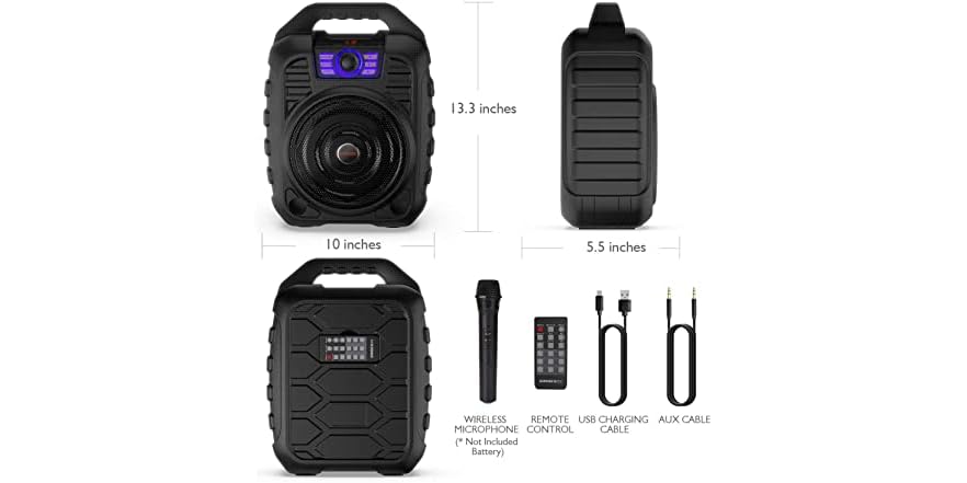 EARISE T26 Portable PA System with Mic