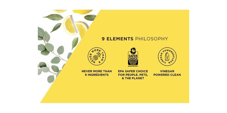 (6 Pack) 9 Elements All Purpose Cleaner