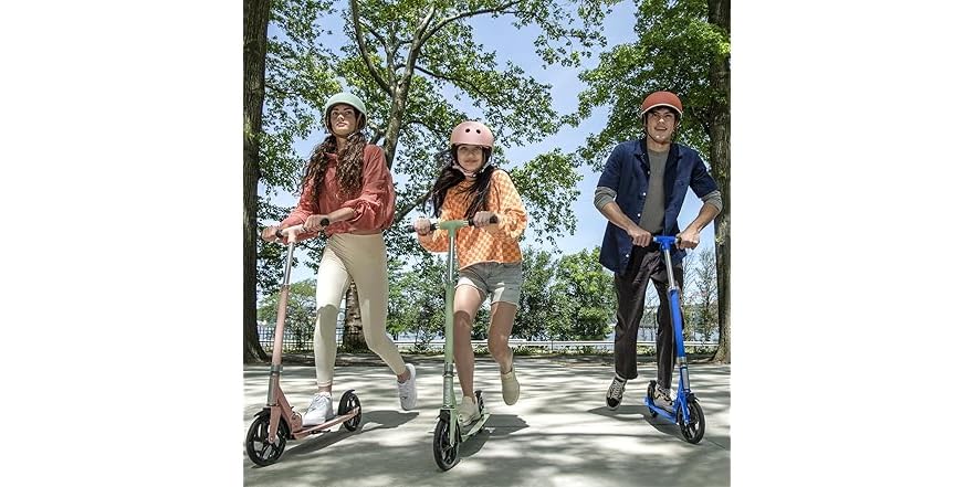 Jetson Hex 2-Wheel Kick Scooter Sturdy Wide Deck