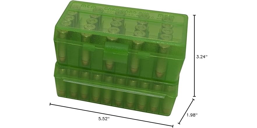MTM 50 Round Flip-Top Ammo Box 41/44 Cal