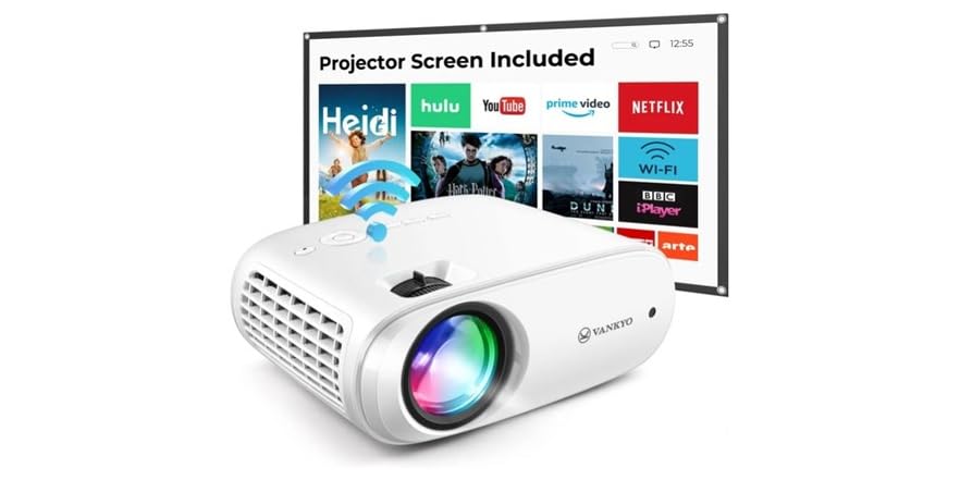 VANKYO Cinemango 100W Pro Projector & Screen