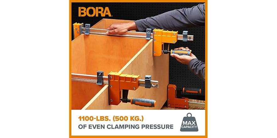 BORA 571118T 18-Inch Parallel Clamp 2-Pack