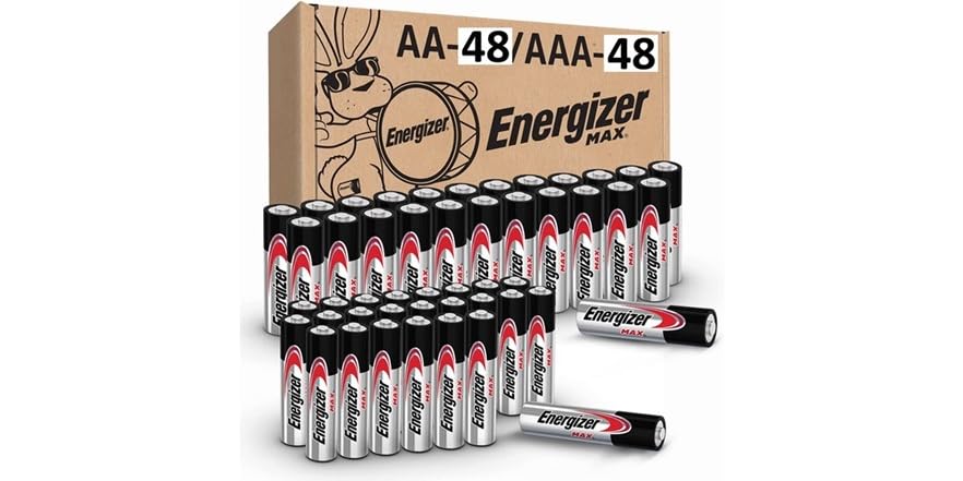 Energizer Max AA & AAA Bulk Battery Packs