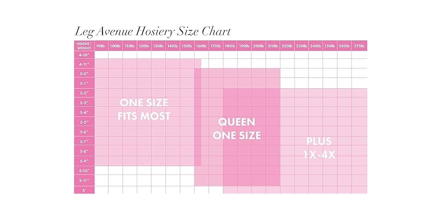 Leg Avenue Women's Nylon Striped Tights