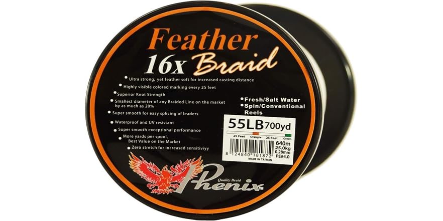 Phenix Rods X16 PE Braid Line