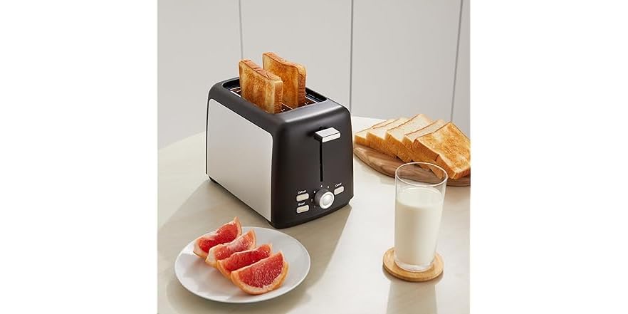 Amazon Basics 2 Slice Toaster