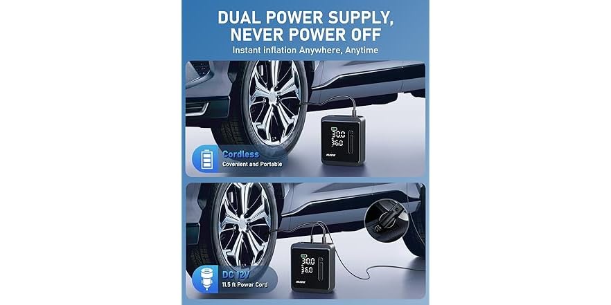 NUSTE 150 PSI Tire Inflator