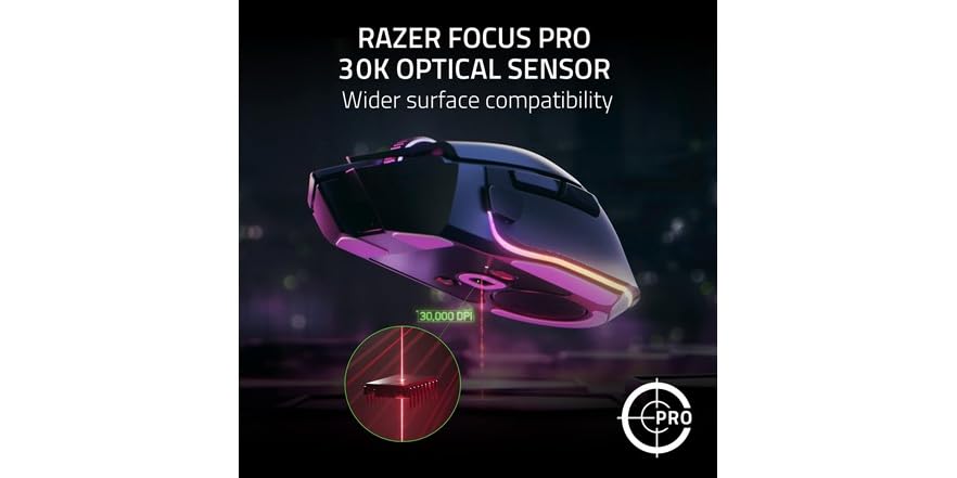 Razer Basilisk V3 Pro Wireless Gaming Mouse (Open Box)