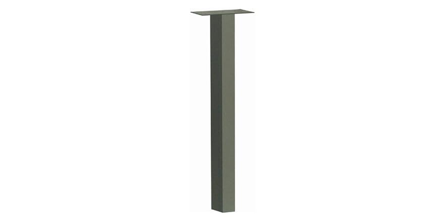 Standard In-ground Post, Graphite Bronze