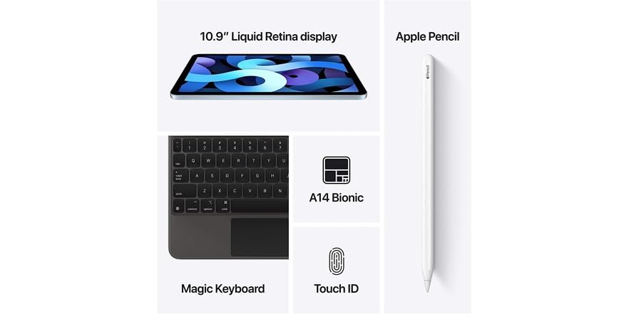 Apple iPad Air 4 (2020, 4th Generation) (Open Box)