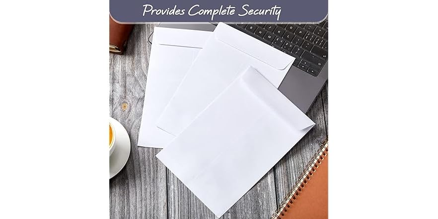 500 Count Self Adhesive Envelopes