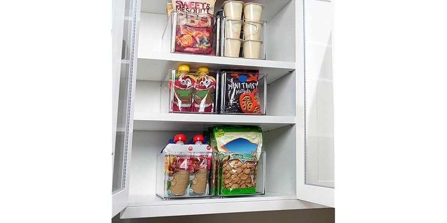 ClearSpace Clear Plastic Storage Bins