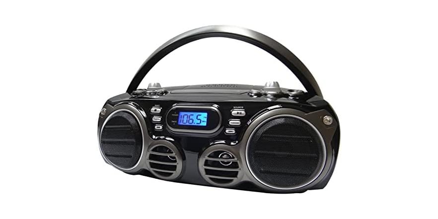 Sylvania Bluetooth CD Radio BoomBox Blk