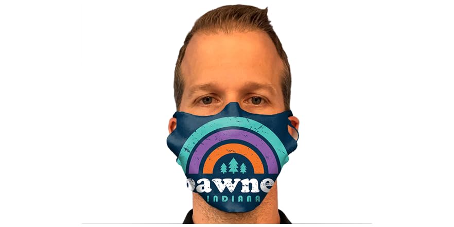 America's Favorite Town Face Mask, 2pk