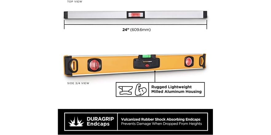 MOTORHEAD 24" LED Level