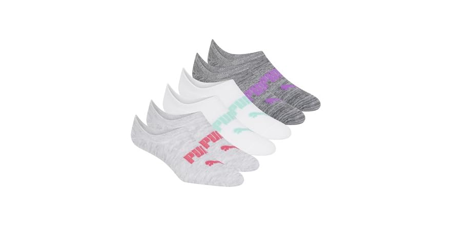 PUMA Women's 12-Pairs Liner Socks