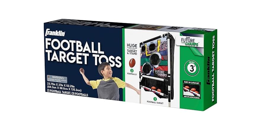 Franklin Sports Kids Football Target Toss