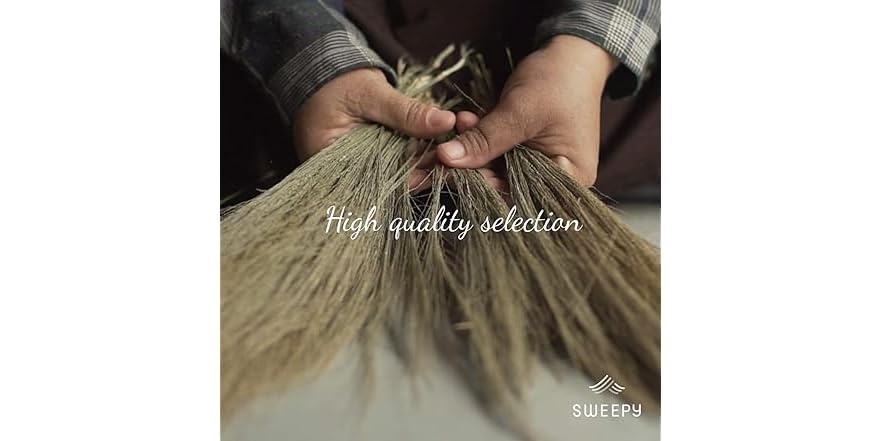 Sweepy SWEEPY Light - Indoor Grass Broom - Long