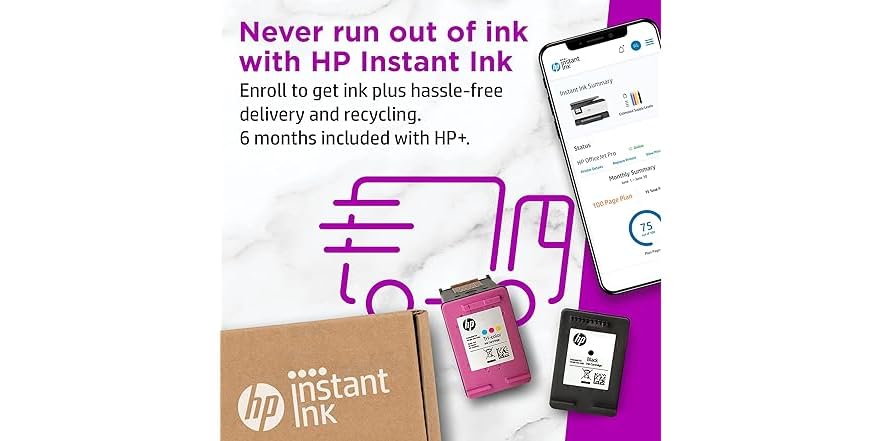 HP 9018e Wireless Color All-in-One Printer