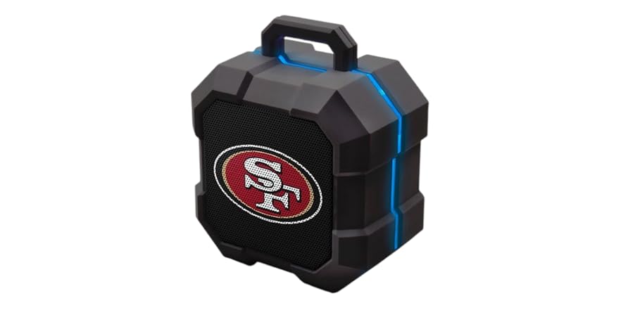 NFL Shockbox LED Bluetooth Speaker