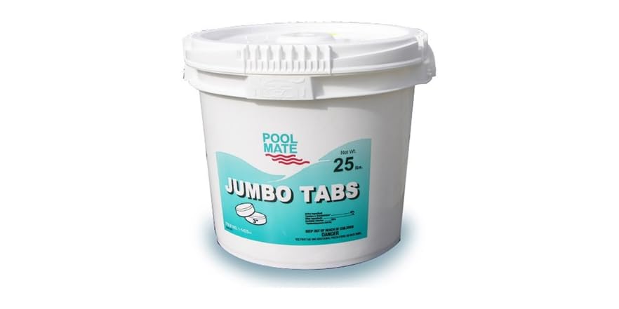 25-Pounds Jumbo 3-Inch Chlorine Tablets