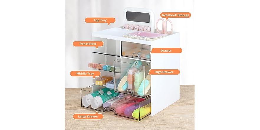 LETURE Multifunction Desk Organizer