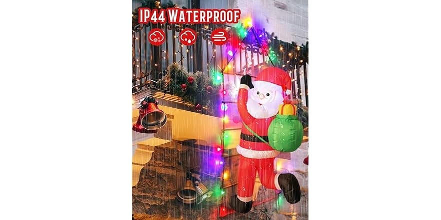 5FT Christmas Inflatable Santa Claus